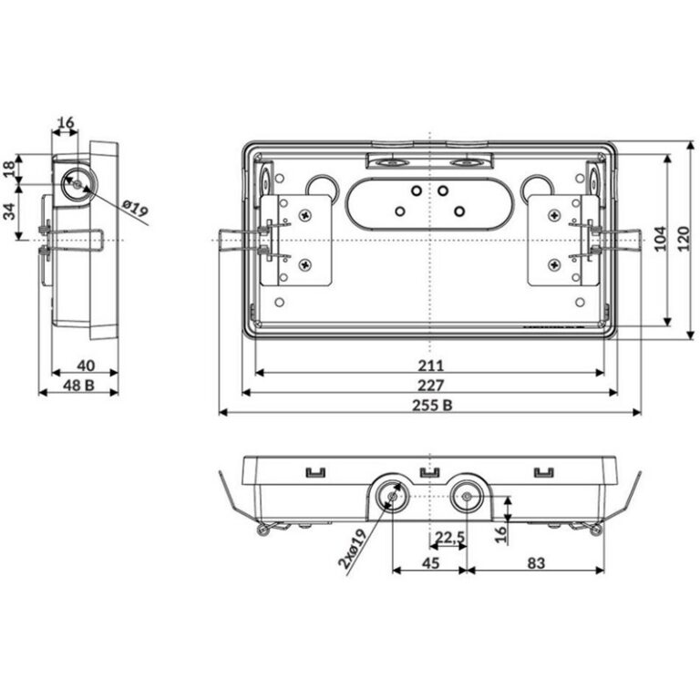 BLOC.TECH _ BAES EVACUATION ONE-E1S-44-TC - Luminance concept